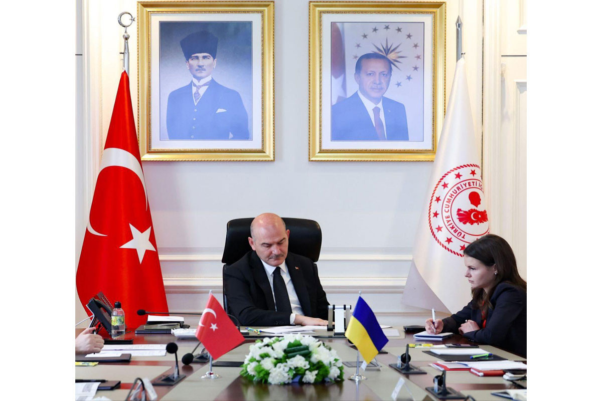 Turkish, Ukrainian Ministers of Internal Affairs discuss humanitarian ...