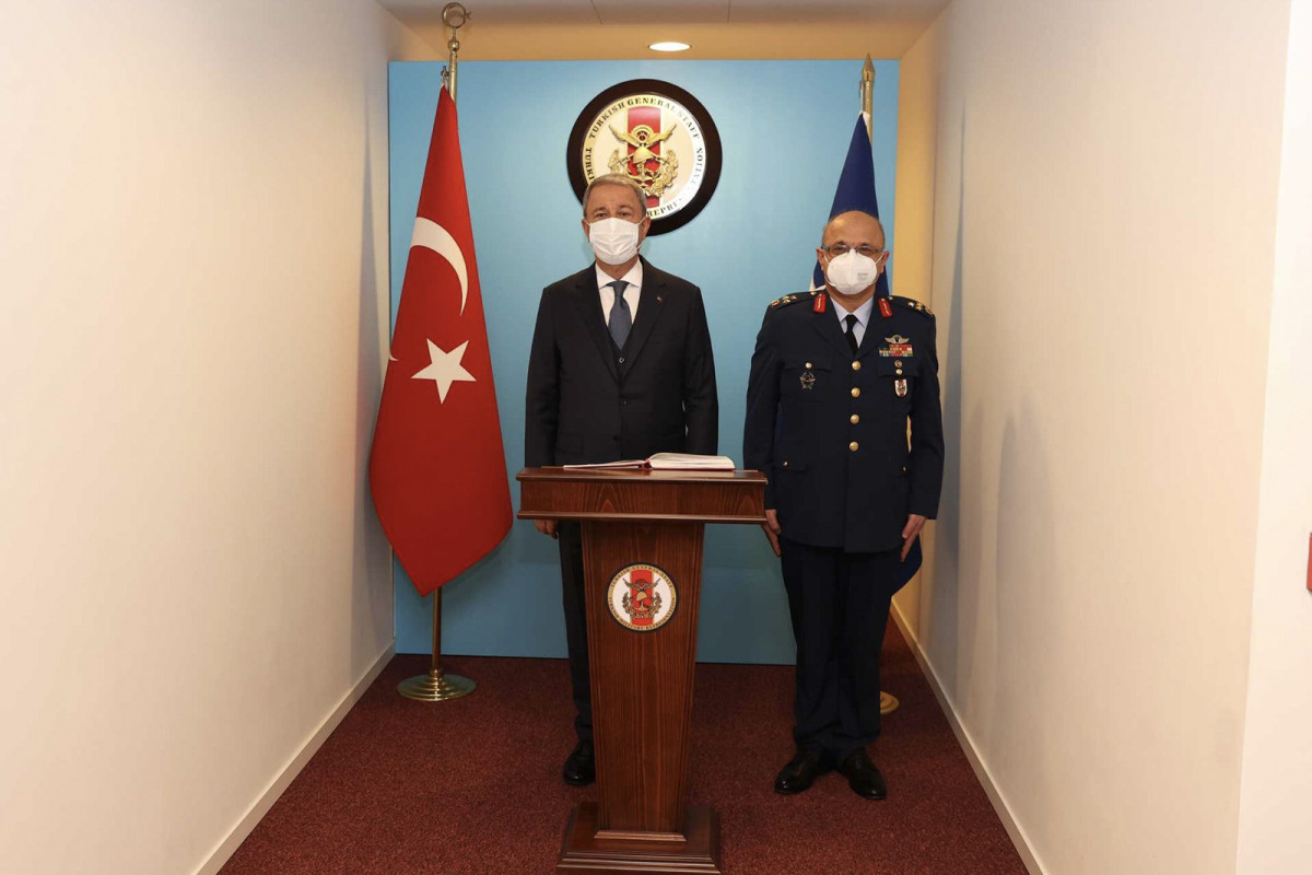 Turkish National Defense Minister is on a visit to Brussels