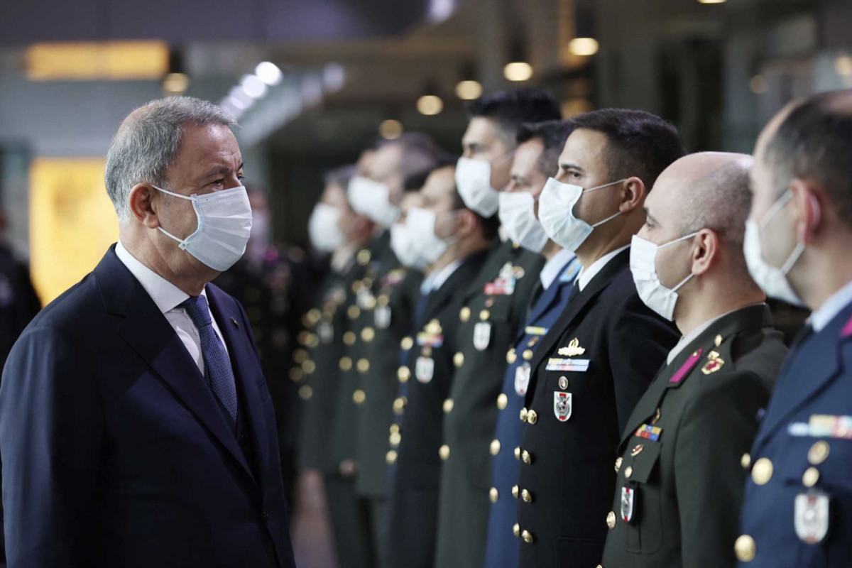 Turkish National Defense Minister is on a visit to Brussels