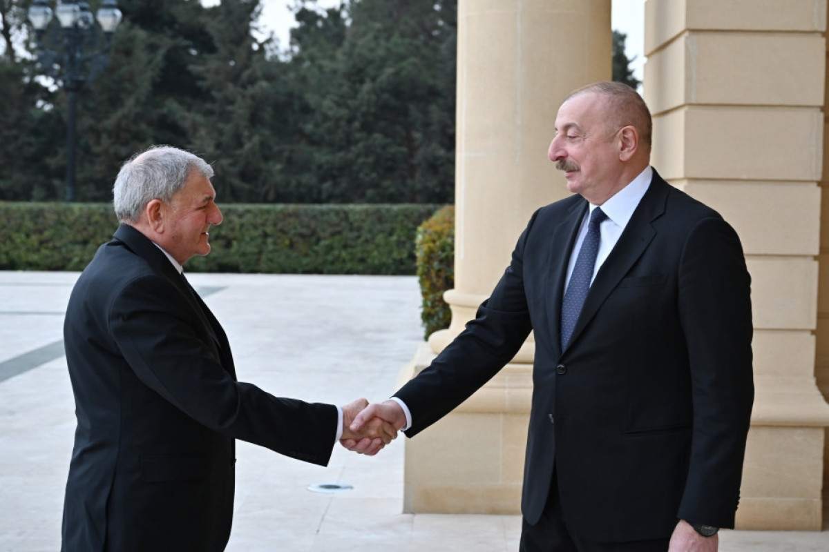 President Ilham Aliyev met with President of Iraq Abdullatif Jamal ...