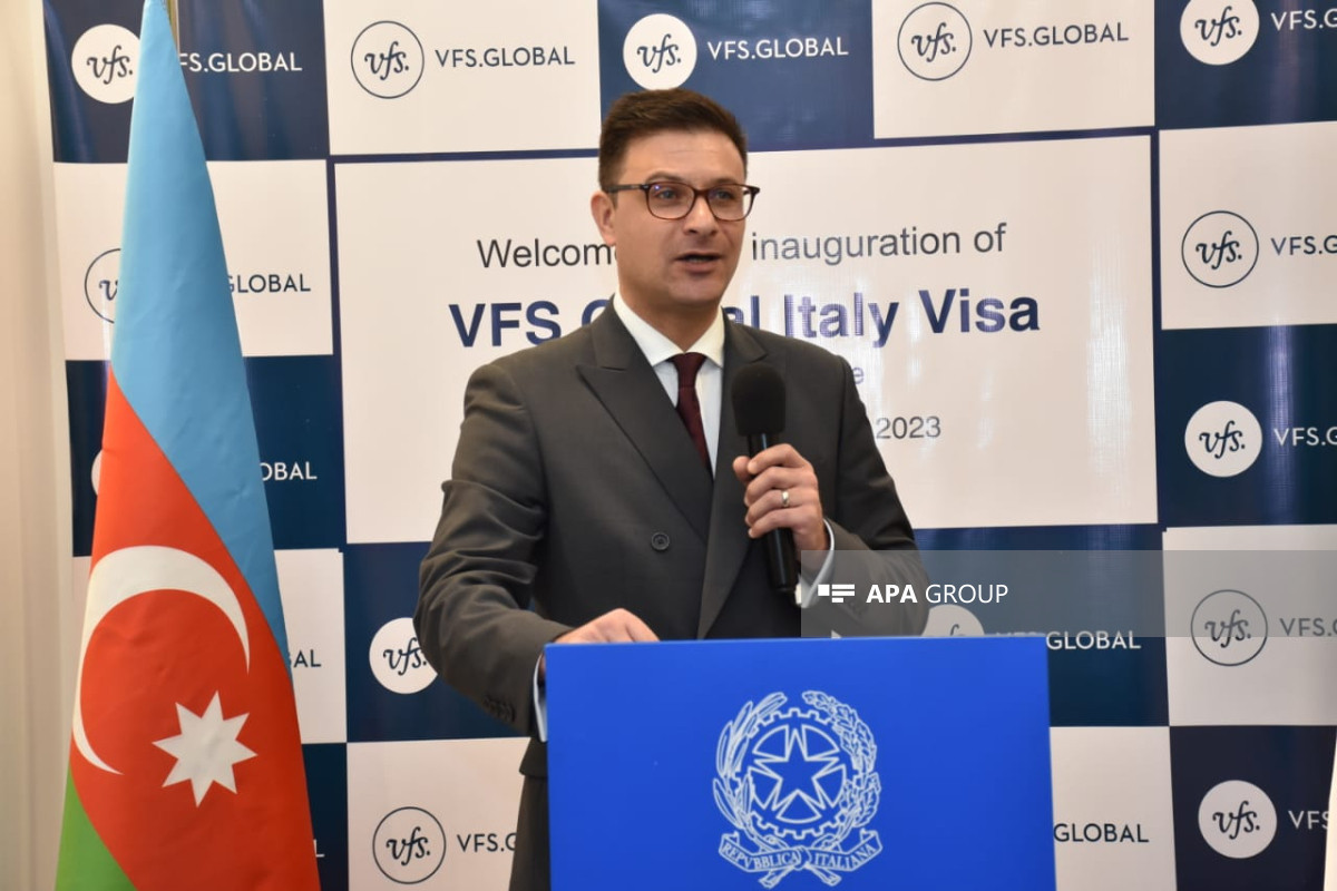 Italy Visa Application Centre opens in Azerbaijan's Baku-PHOTO