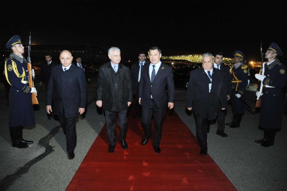 President of Kyrgyzstan Sadyr Zhaparov completes his visit to Azerbaijan