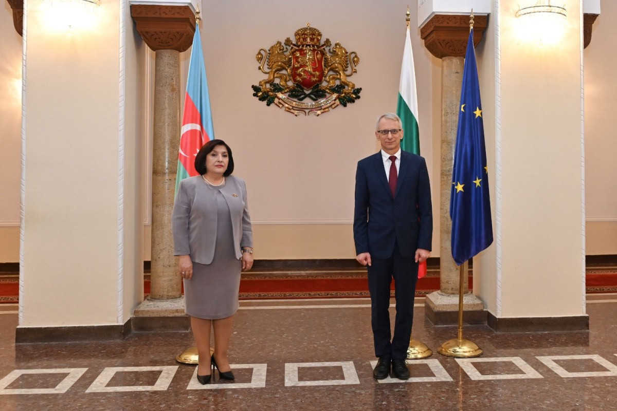 Azerbaijani Parliament Speaker Sahiba Gafarova meets with Bulgarian ...