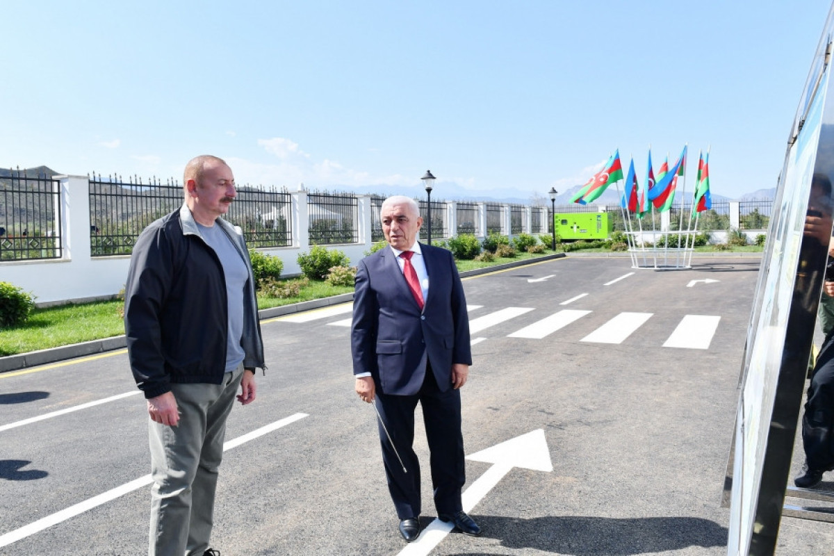 President Ilham Aliyev attended opening of “Azerenergy” OJSC’s ...