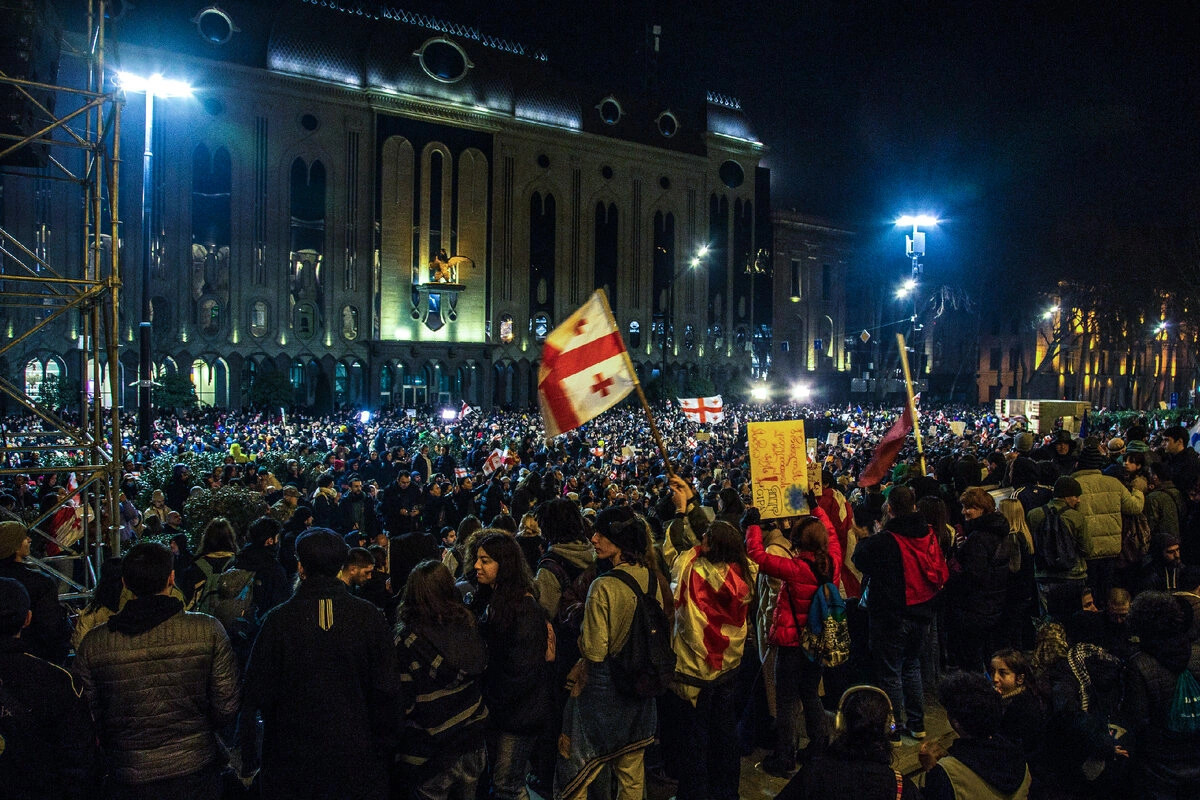 US prepares "color revolution" in Georgia, Russian intelligence