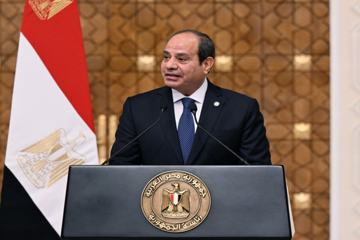 Leader of Egypt: We support efforts to ensure peace and security in the ...