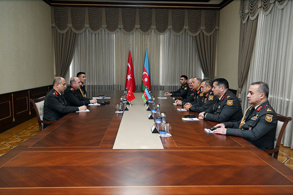 17th Azerbaijan-Türkiye High-Level Military Dialogue Meeting proceeds