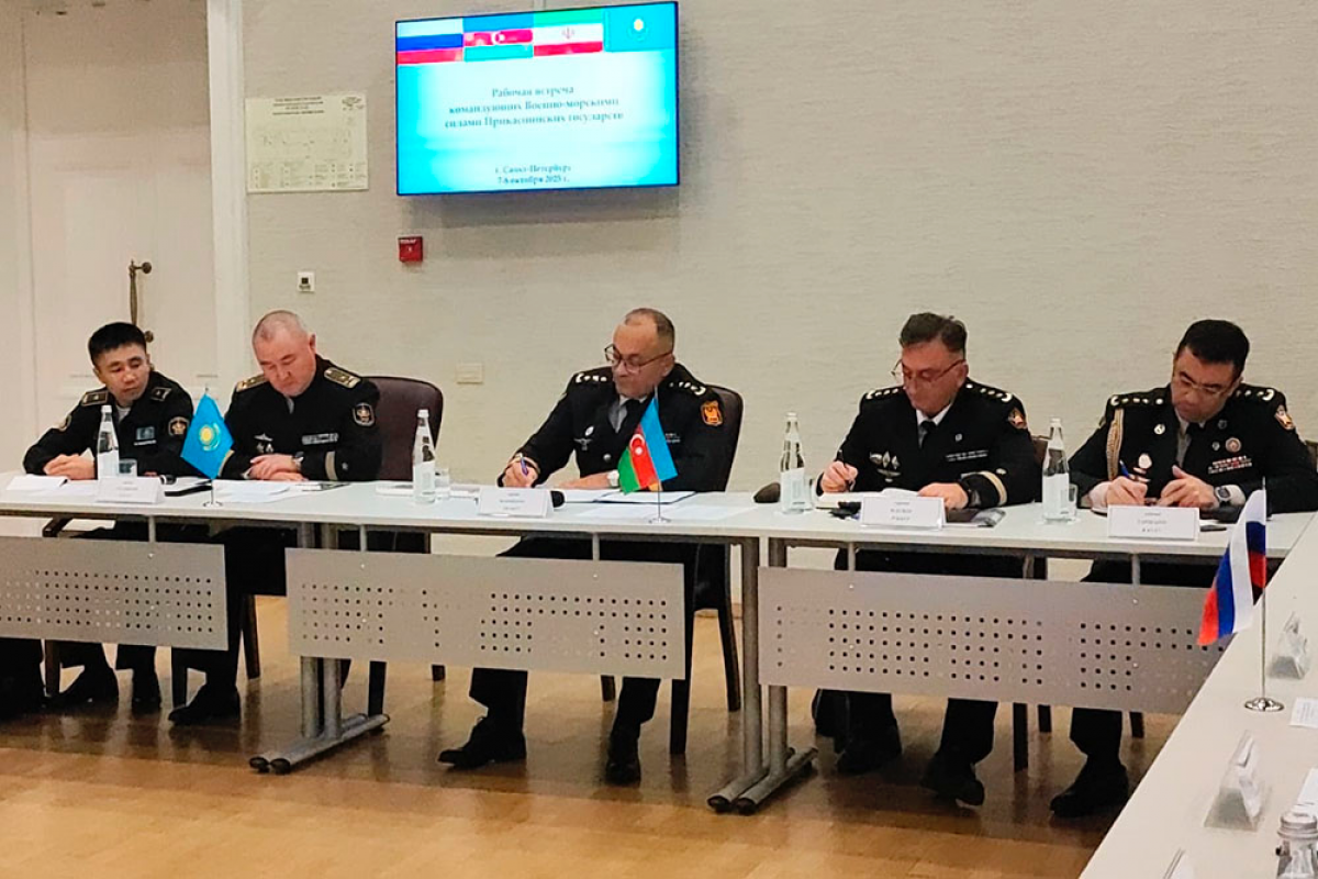 Navy Commanders of the Caspian Sea Littoral States convene