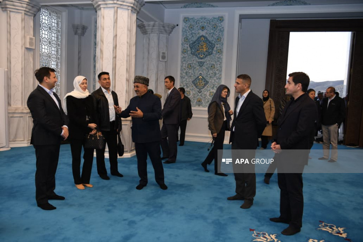 Members of diplomatic corps visited Zangilan city mosque-PHOTO-VIDEO
