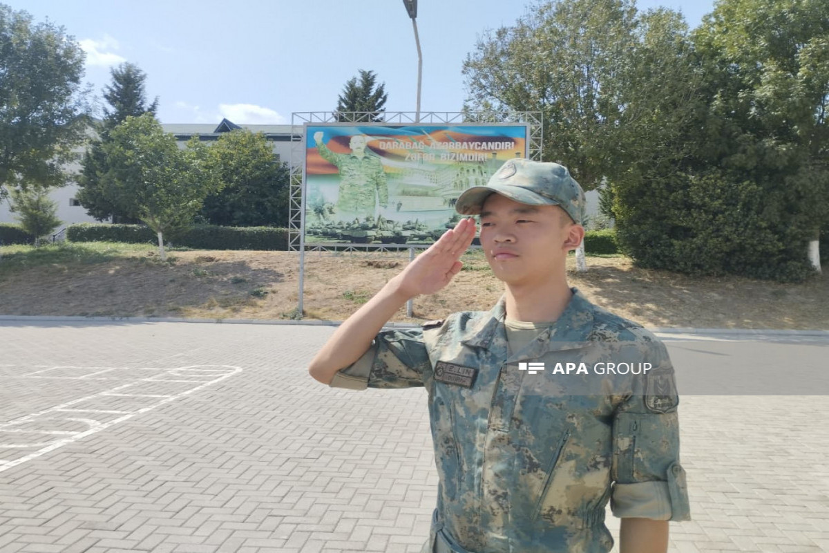 Chinese soldier in Azerbaijani Army: Serving in the ranks of the ...
