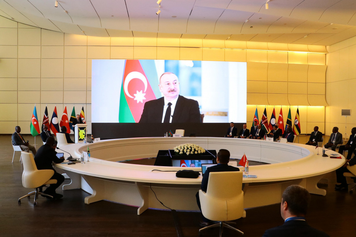 President Ilham Aliyev addressed international conference of ...