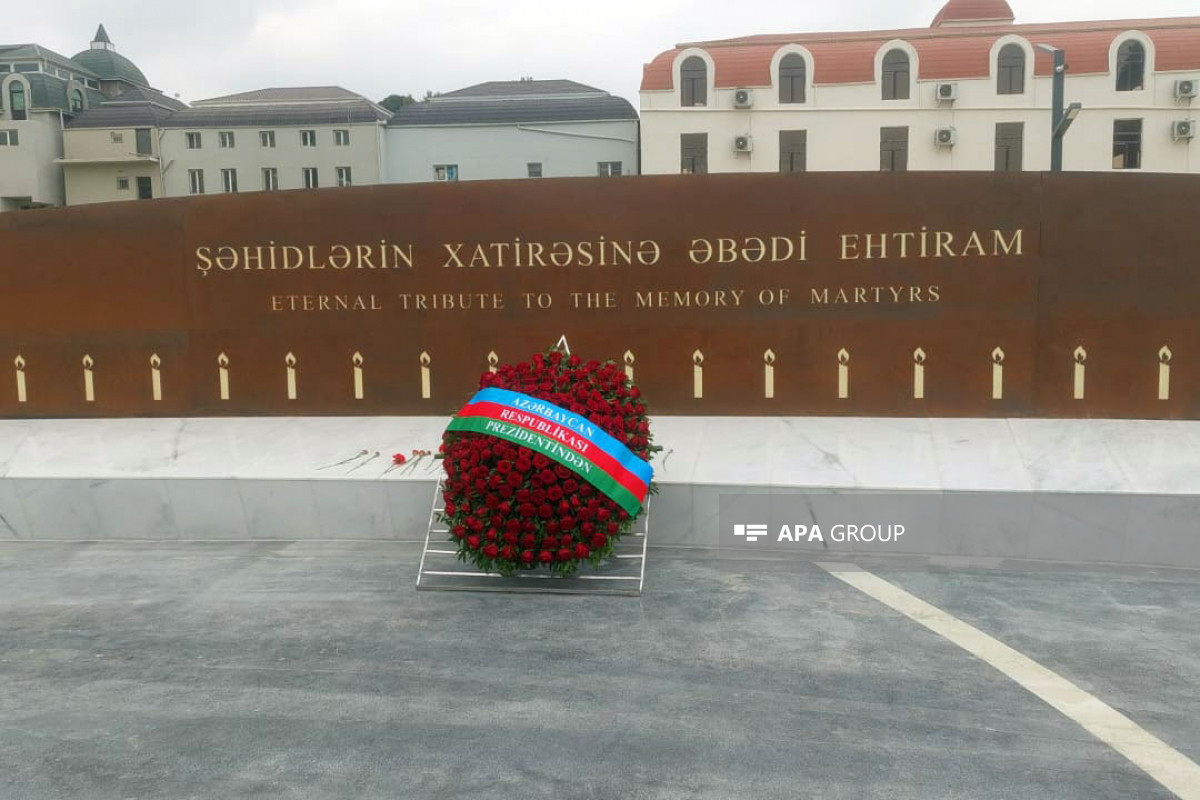 Media tour organized at Ganja Memorial Complex -PHOTO