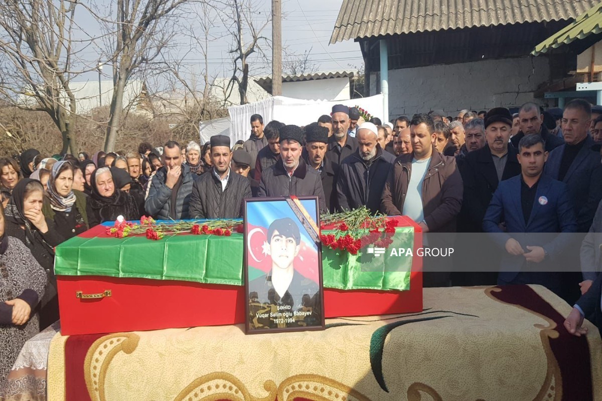 Remains of missing First Karabakh War serviceman Vugar Babayev laid to ...