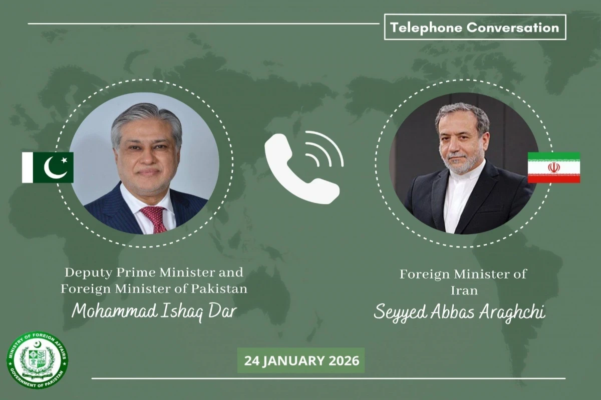 Foreign ministers of Iran and Pakistan hold phone talks