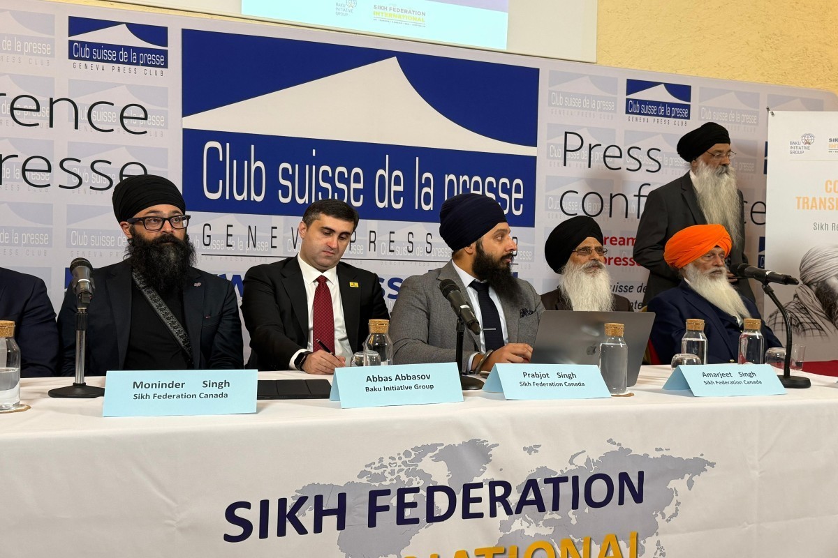 BIG presents report on persecution of Sikh community in Geneva -PHOTO-VIDEO